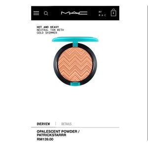 MAC Cosmetics | Makeup | Mac Patrick Starr Special Edition Hot Heavy ...